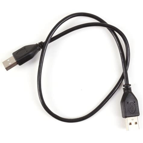 1 Metre Double Ended Usb Cable Male To Male Type A Shielded Long Wire