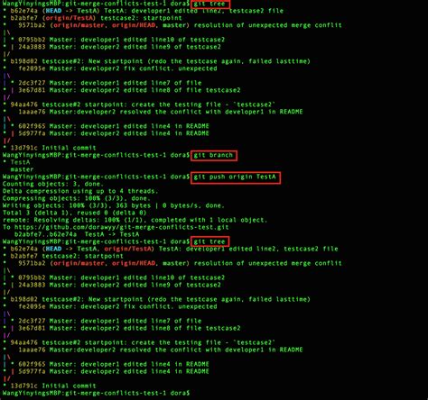 Testcase Notes 2 Two Developers Work On The Same Branch