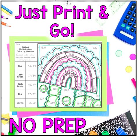 Dividing Decimals Color By Number Worksheets Library