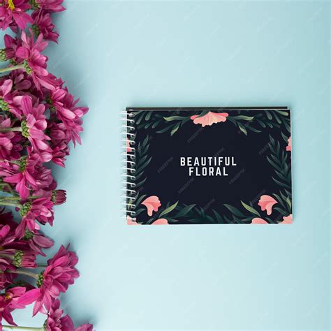 Hermoso Mockup De Libreta Archivo Psd Premium