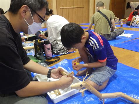 イベント報告「間伐材を使った工作」 情報交流館のブログ