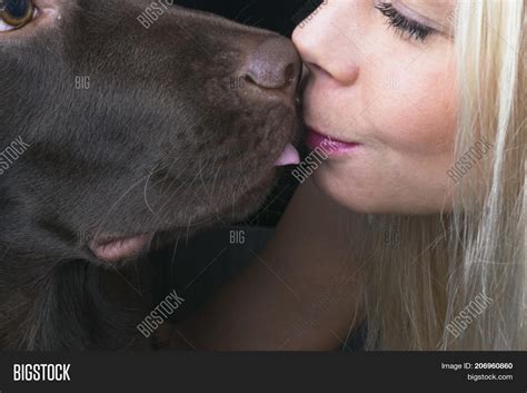 Beautiful Girl Kissing Image And Photo Free Trial Bigstock