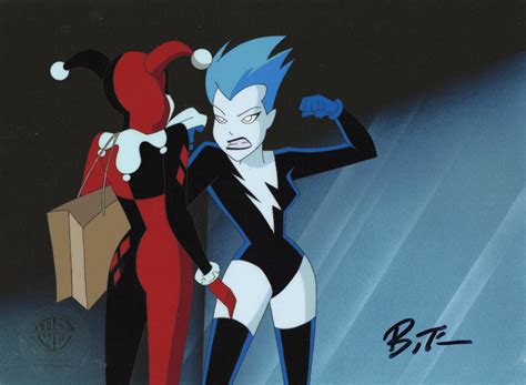 The New Batman Adventures Original Production Cel Signed By Bruce Timm