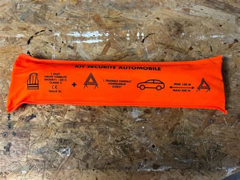 Kit Gilet Jaune Et Triangle De Signalisation Eur Picclick Fr