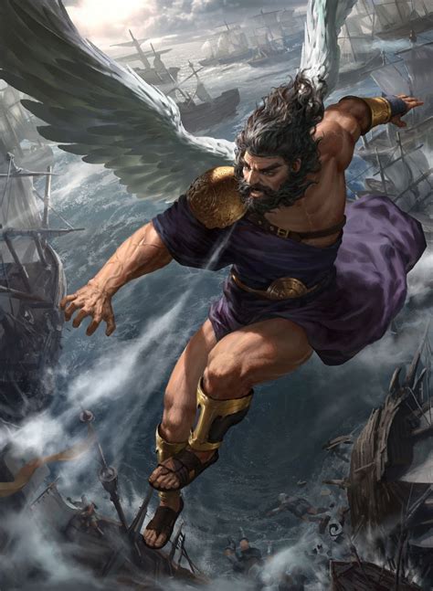 Greek Asia Boreas ~ The Greek God Of Northern Wind