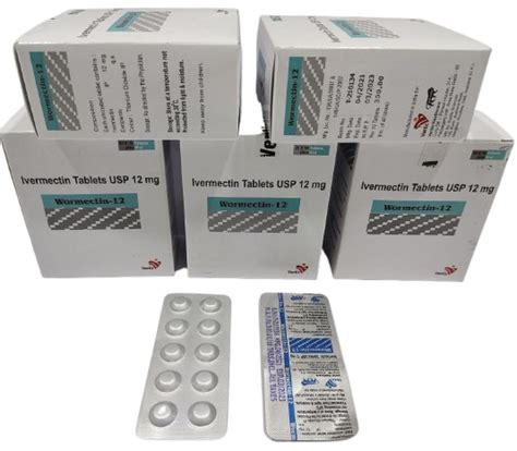 Wormectin 12mg Ivermectin Tablets Usp Ivercares