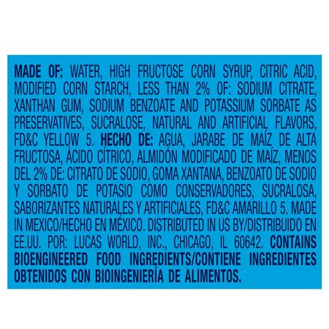 Lucas Gusano Liquid Sour Candy Shop Candy At H E B