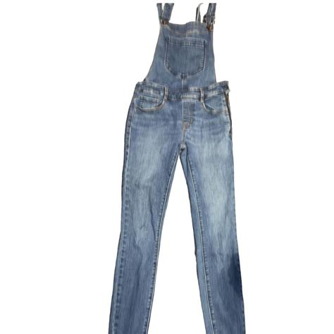 Kendal Kylie One Piece Skinny Jean Overalls Depop