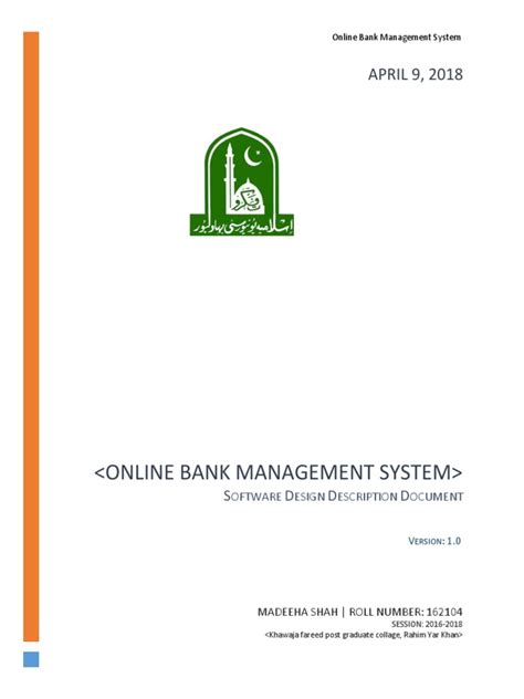 Madeeha Shah Online Bank Management System Pdf World Wide Web Internet And Web