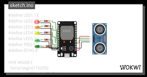 Trabalho Uni Wokwi ESP32 STM32 Arduino Simulator
