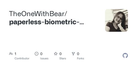 Github Theonewithbear Paperless Biometric Attendance System