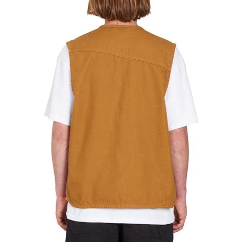 Volcom Vester Vest Brown Dressinn