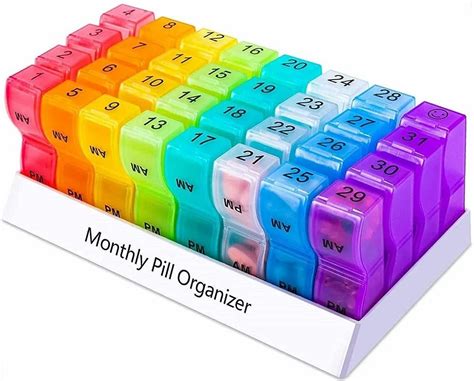Pill Organizer For One Month Two Times A Day At ₹ 800piece Pill