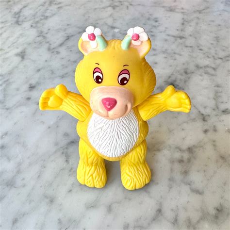 Vintage 1980s Disney Wuzzles Butterbear Poseable Figure Etsy