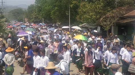 ဝန်းသိုမြို့နယ် စာစစ်ဌာနနှစ်ခု၌ တက္ကသိုလ်ဝင်စာမေးပွဲ ဇီဝဗေဒနှင့် ဘောဂဗေဒဘာသာရပ်ဖြေဆိုသူ ကျောင