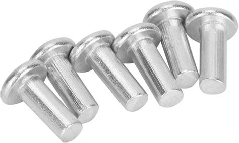 100 Remaches De Aluminio De Cabeza Plana GB867 M4 Amazon Es