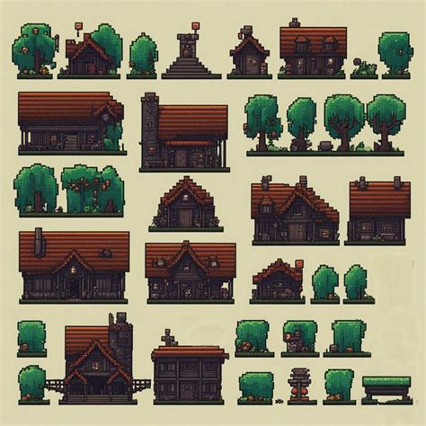 Horror House Sprite Sheet By Sinithwar On Deviantart