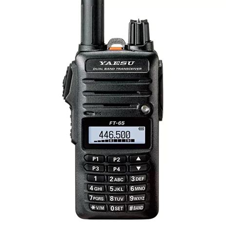 Yaesu FT 65E VHF UHF Dual Band FM Handheld Transceiver Unicom Radio