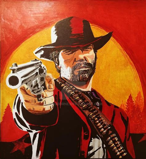 Artstation Red Dead Redemption 2 Arthur Morgan Art