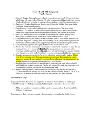 Heent Soap Example Soap Note 2019 Walden University Page 1 Of 2