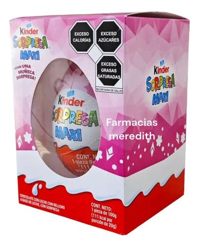 Huevo De Chocolate Kinder Sorpresa Maxi Gigante 100g