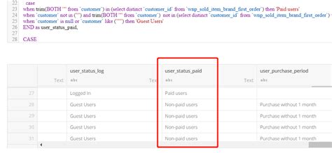 Case When Statement In ETL Mode Incomplete Data Result Domo