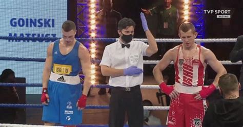 Mateusz Goiński Wicemistrzem Polski W Boksie Po Raz Piąty W Swojej