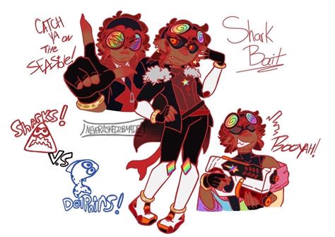 Sharkbait Splatoon Idol Oc By Neverasked2bmade On Deviantart