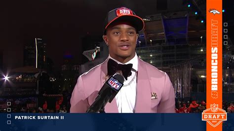 Emotion Is Running Through Me Patrick Surtain Ii Reacts To Being