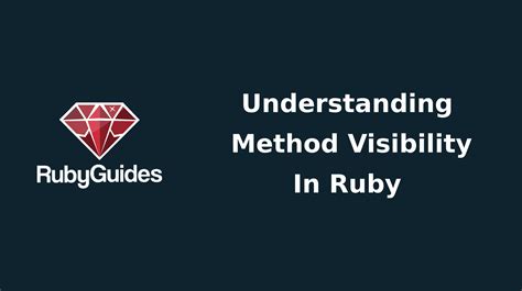 Ruby Private And Protected Methods Understanding Method Visibility