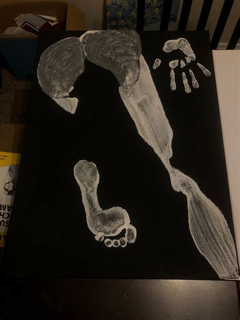 Butt Print Canvas Art Decoration Etsy