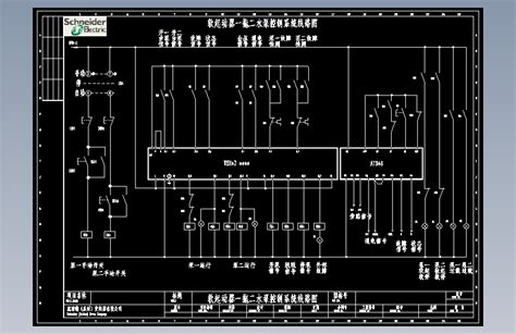 软启动器ats48一拖二autocad 2000模型图纸下载 懒石网