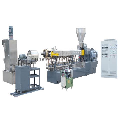 Water Ring Hot Face Pelletizing Line China Twin Screw Extruder