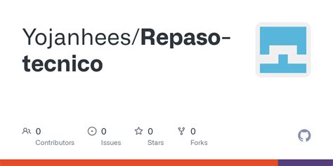 GitHub Yojanhees Repaso Tecnico