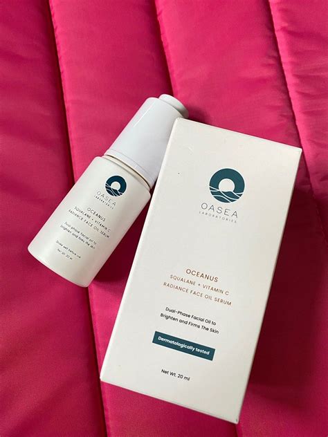 Oasea Oceanus Squalane Vitamin C Radiance Face Oil Serum 20ml On