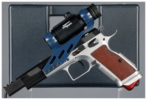 At Auction Fie Model Tz 75 Semi Automatic Pistol With Red Dot Sight