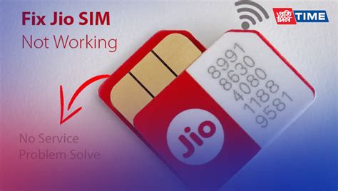 Troubleshooting Guide How To Fix Jio Sim Not Working And No Service Issues