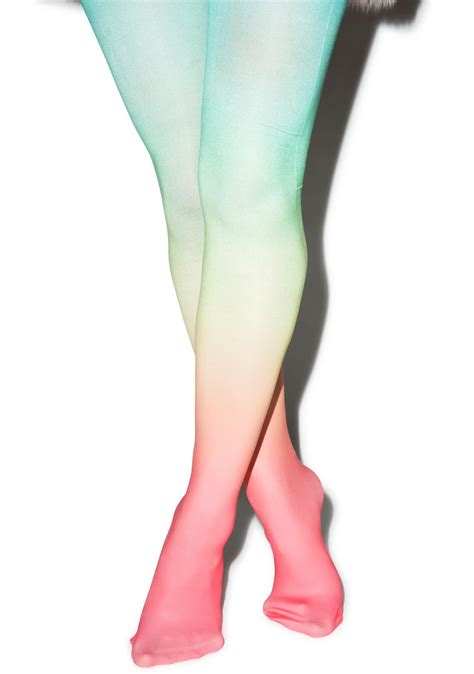 Pretty In Pastel Tights Dolls Kill