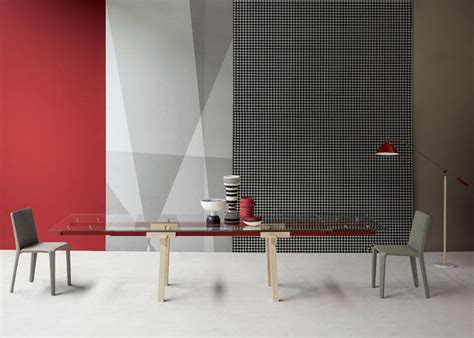 Alain Gilles Extendable Tracks Table For Bonaldo