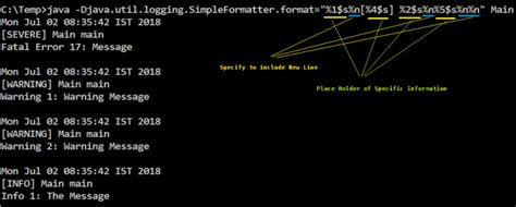 Java Examples Filehandler And Simpleformatter Owlcation