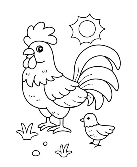 색채 페이지 일러스트레이션 프리미엄 벡터