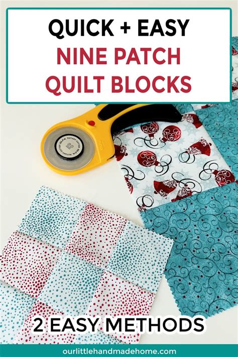 Beginners Guide To Crafting A Stunning Nine Patch Quilt Block