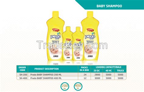 PREDO BABY SHAMPOO By PREDO SAGLIK URUNLERI SAN. VE TIC. A.S., Turkey