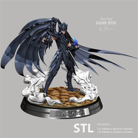 Saint Seiya Bennu Kagaho For 3d Print Only 3d Model 3d Printable Cgtrader