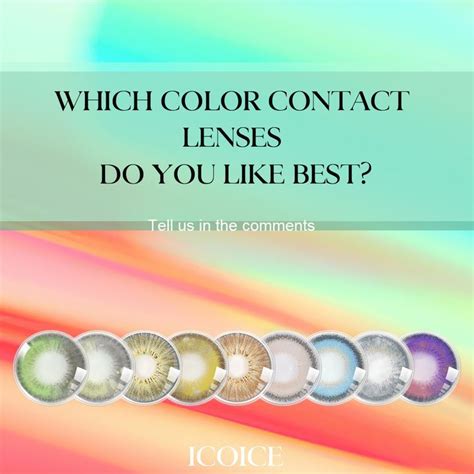 Which Color Contact Lenses Do You Like Best Contact Lenses Colored