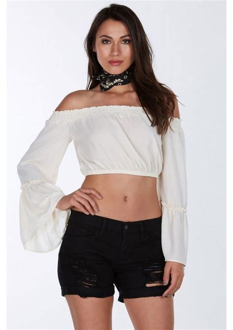 17 Best Images About Crop Tops On Pinterest Crew Neck Ribbed Crop