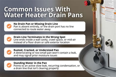 What Is A Water Heater Drain Pan And Is Yours Functional Ahi Inspections