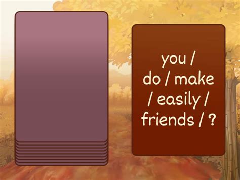 Questions Speaking Cards