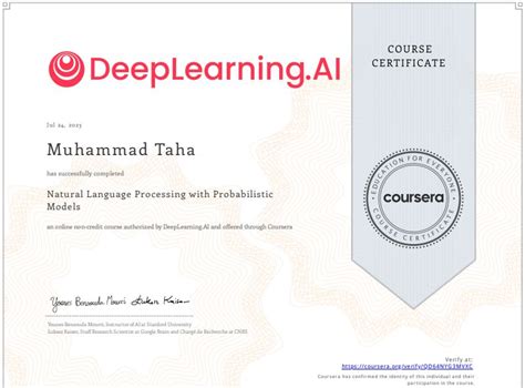 Muhammad Taha On Linkedin I Have Added New Knowledge To My Knowledge Kit Through Coursera