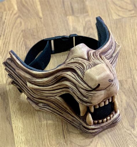 Samurai Wolf Mask Ubicaciondepersonascdmxgobmx